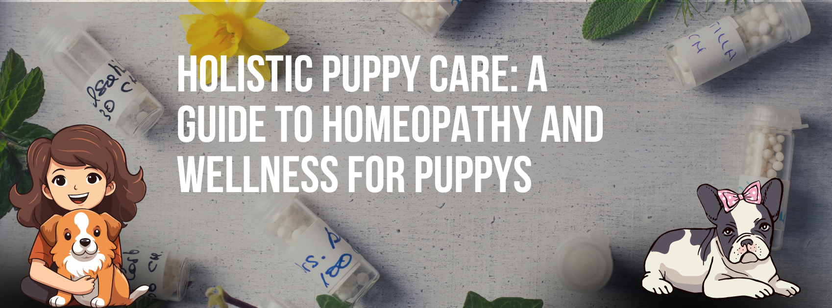 Holistic Puppy Care: A Guide to Homeopathy and Wellness for Puppys ...