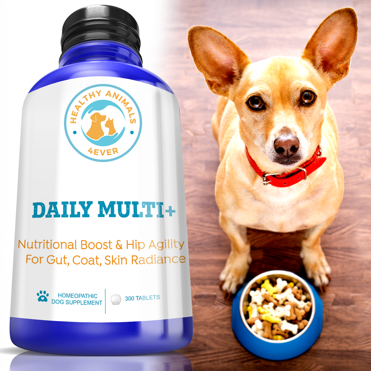 HEALTHY ANIMALS 4EVER - DAILY MULTI FOR DOGS — Healthy Animals 4Ever